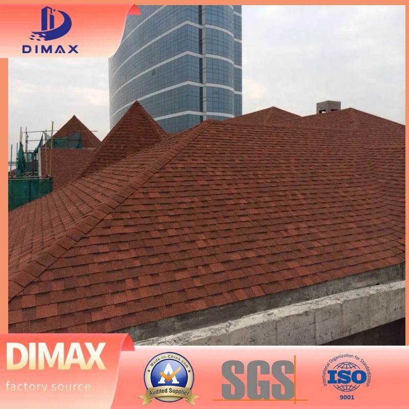 Waterproof&Fire-resistant Colored Fiberglass Asphalt Shingles Luxury ...