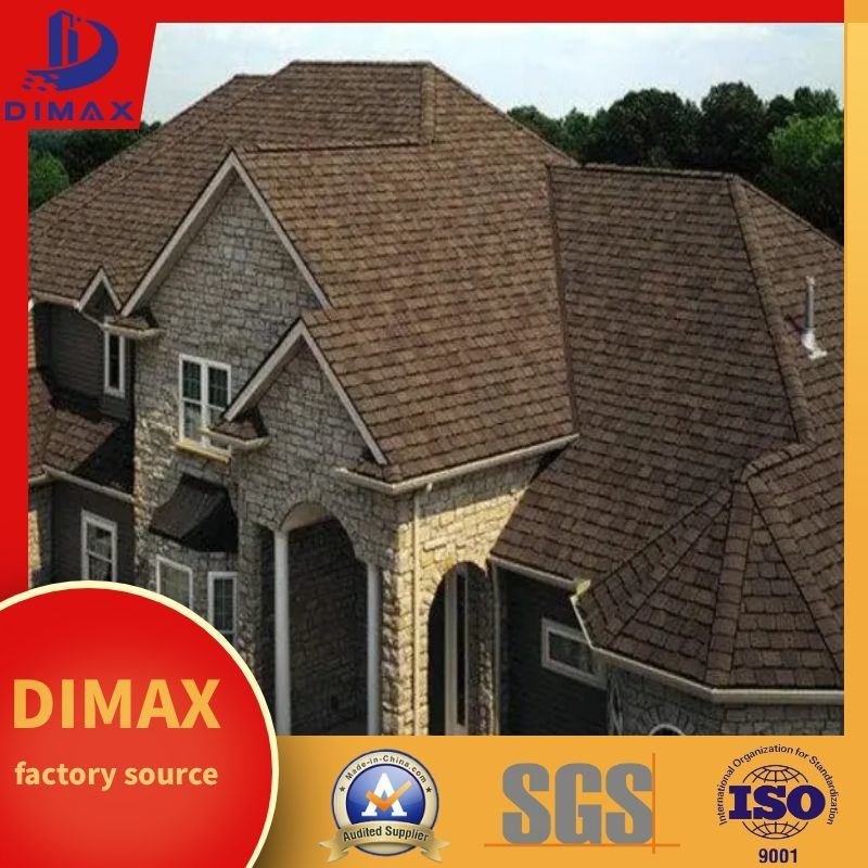 Waterproof&Fire-resistant Colored Fiberglass Asphalt Shingles Luxury ...